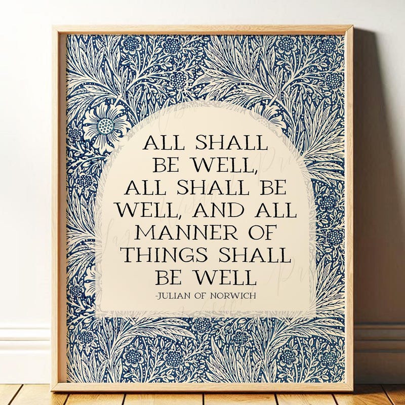 All Shall Be Well - Etsy