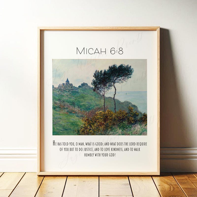 Micah 6 8 Wall Art - Etsy