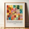 Psalm 27:1 Bible Verse Wall Art With William Morris Print Christian Art ...