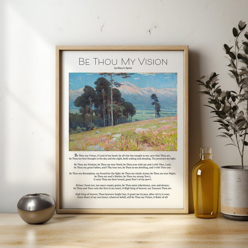 Be Thou My Vision - Etsy