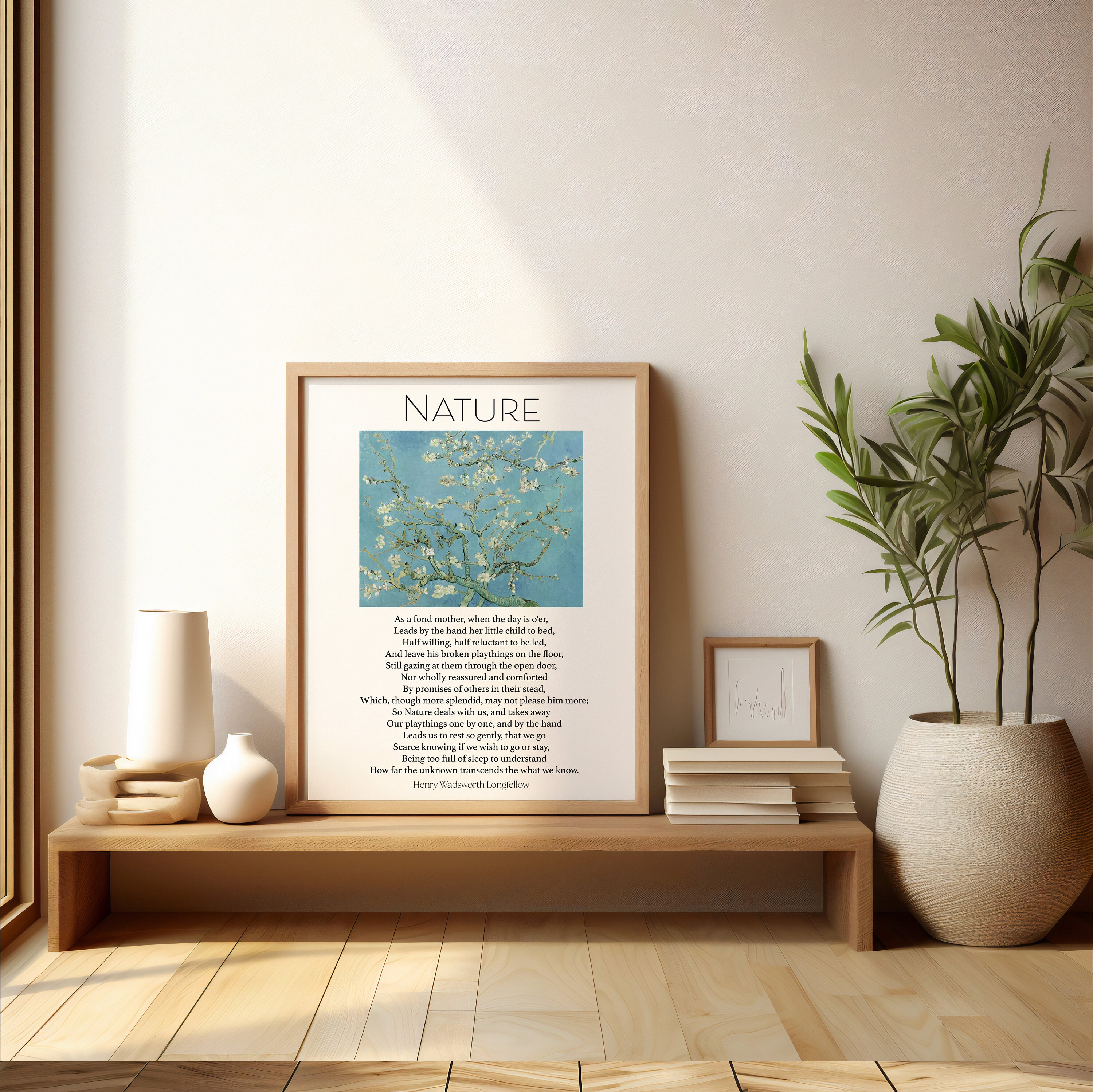 Henry Wadsworth Longfellow Poem Printable Digital Poem Print Printable ...