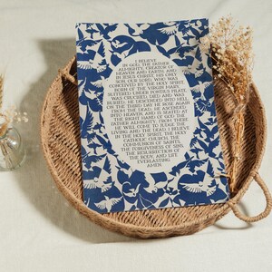 Apostles Creed Print | Christian Wall Art, Catholic Liturgy | God the ...