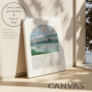 Disturb Us, Lord Prayer | Mid Century Christian Wall Art, Serene Arched ...