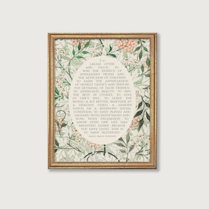 Success Quote, Ralph Waldo Emerson | Poetry Wall Art | Poem Print ...