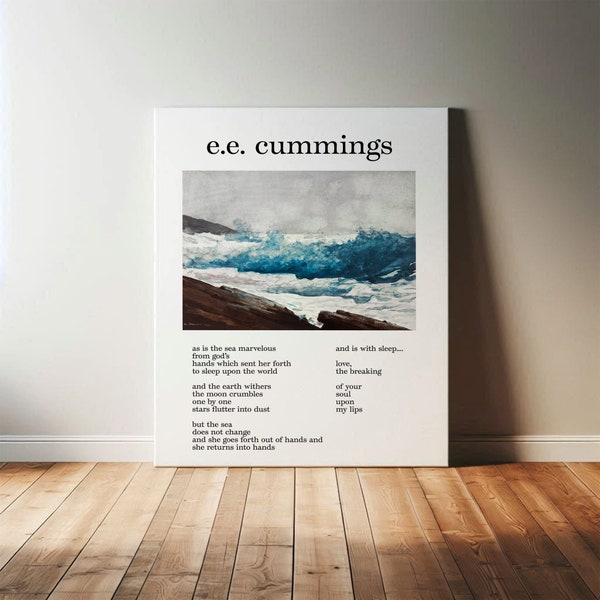 Ee Cummings - Etsy