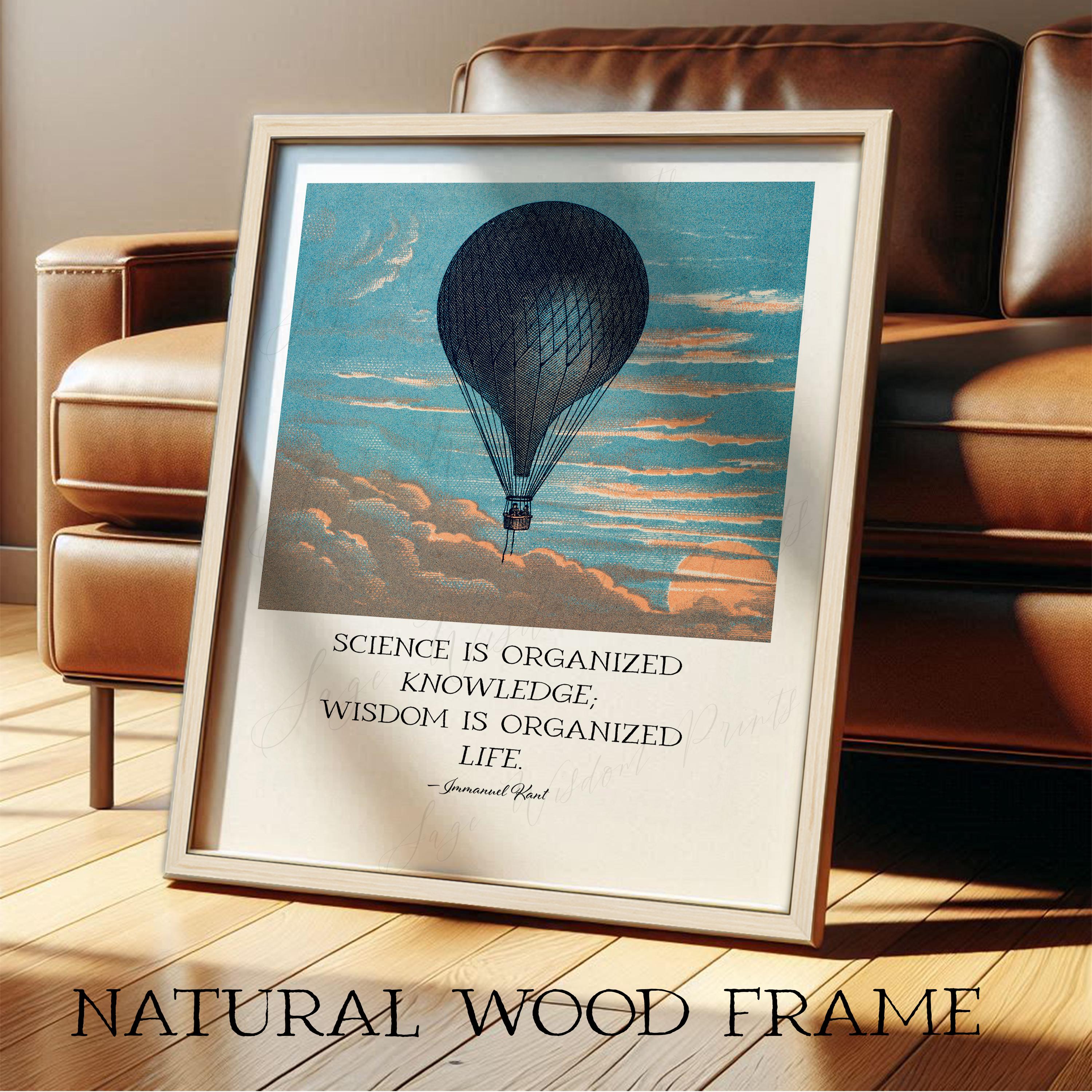 Philosophy Wall Art | Immanuel Kant Science is Organized Knowledge ...