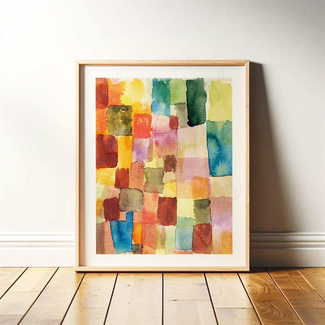 Colorful Eclectic Wall Art | Patchwork Design | Printable, Digital ...