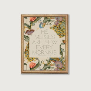 His Mercies Are New Every Morning | Lamentations 3 | Modern Christian ...