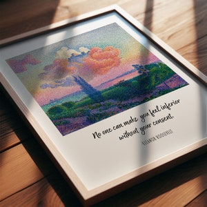Eleanor Roosevelt Quote | Motivational Poster | Inspirational Print ...