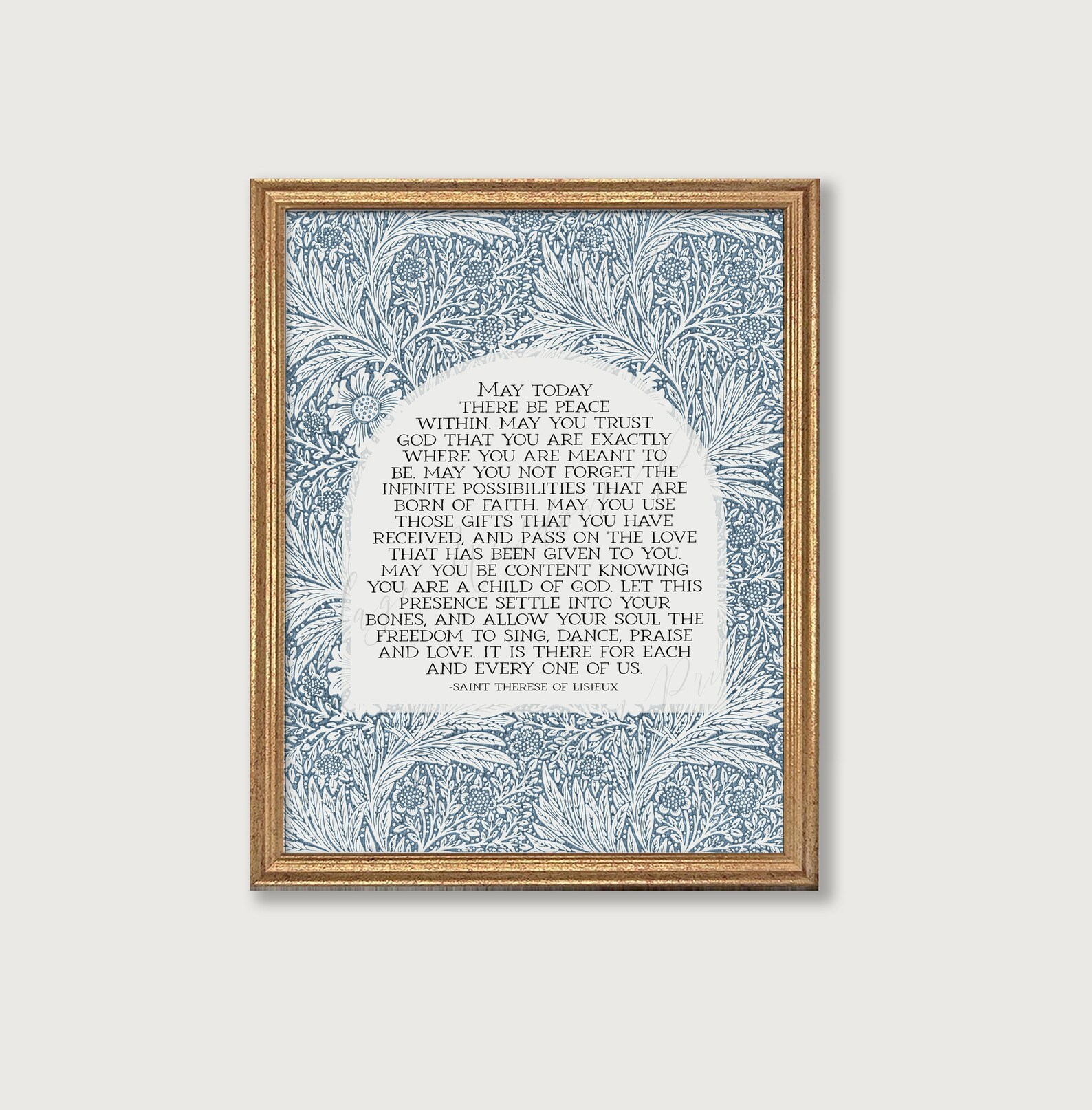 St Therese of Lisieux: "may Today There Be Peace Within" | William ...