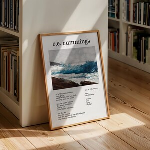 Ee Cummings Poem Printable | as is the Sea Marvelous | Poetry ...