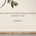 Proverbs 9:10 Printable Bible Verse Wall Art | Vintage Birds | Fear of ...