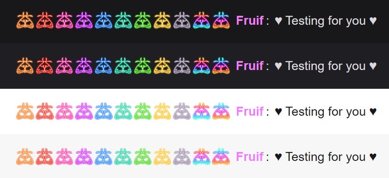 10 Sub/bit Twitch Badges Neon Moth Instant Download Cute - Etsy
