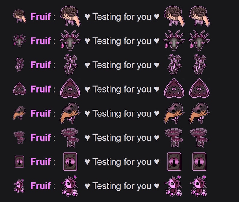 8 Sub/bit Twitch Badges Ritual Pack Instant Download Pastel Pink Witchy ...