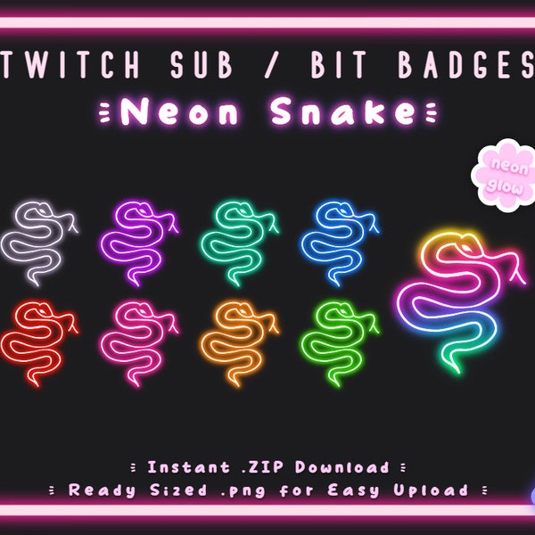 Snake Twitch Emotes - Etsy