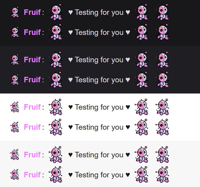 Twitch Channel Point Pink Voodoo Doll Cute Stream Decoration Witchy ...