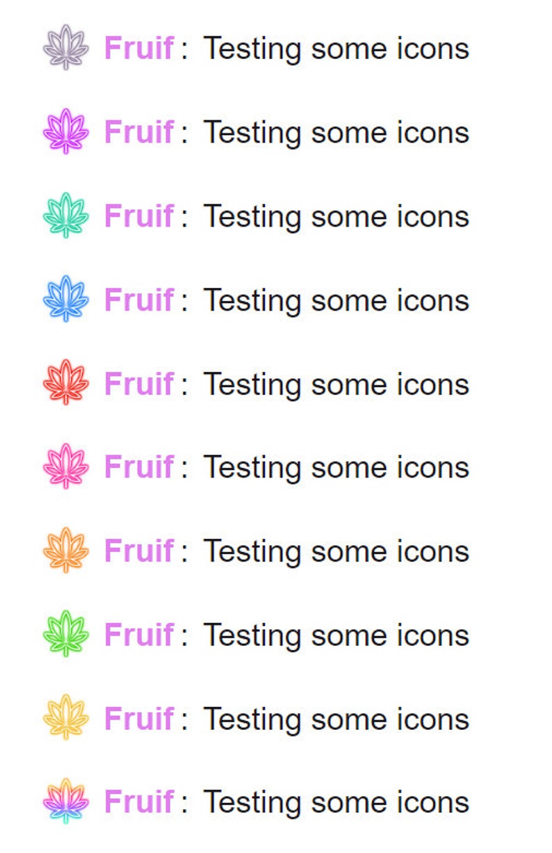 10 Sub/bit Twitch Badges Neon leaf Instant Download Adult Weed Leaf ...