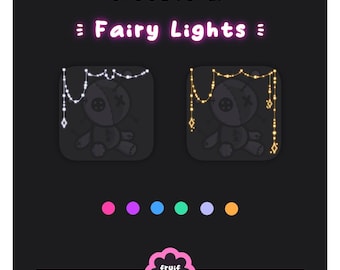 Twitch Sub Badge Flair Neon Flowers 6x Tier 2, 6x Tier 3 Included Cute ...