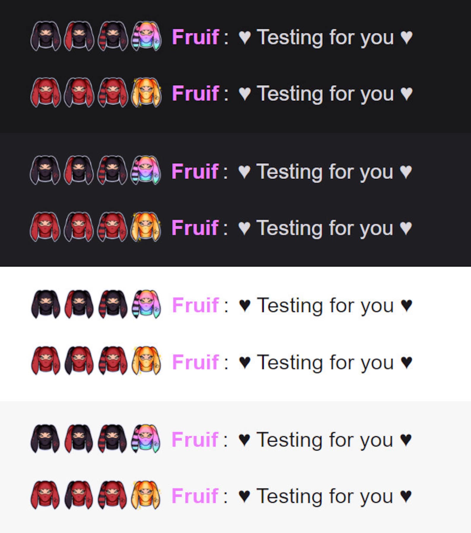 8 Sub/bit Twitch Badges Ski Mask Bunny Goth Red Baddie Instant Download ...