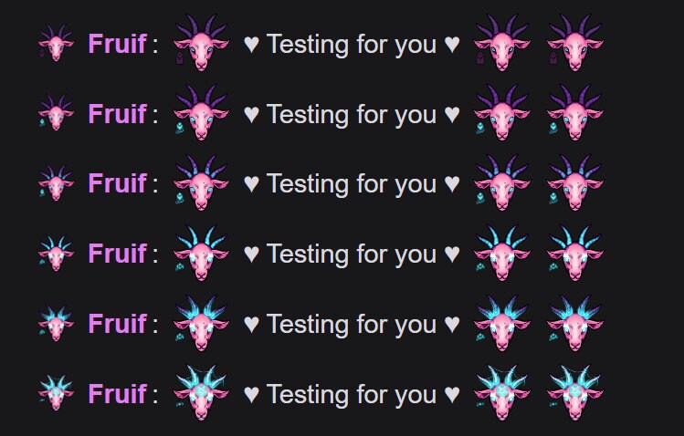 6 Twitch Sub Badges Pink Satanic Goat Aesthetic Neon Goth Witchy Dark ...