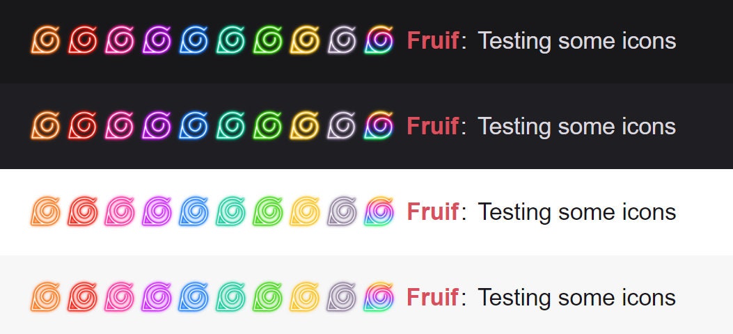 10 Sub/bit Twitch Badges Neon Anime Symbol Instant - Etsy