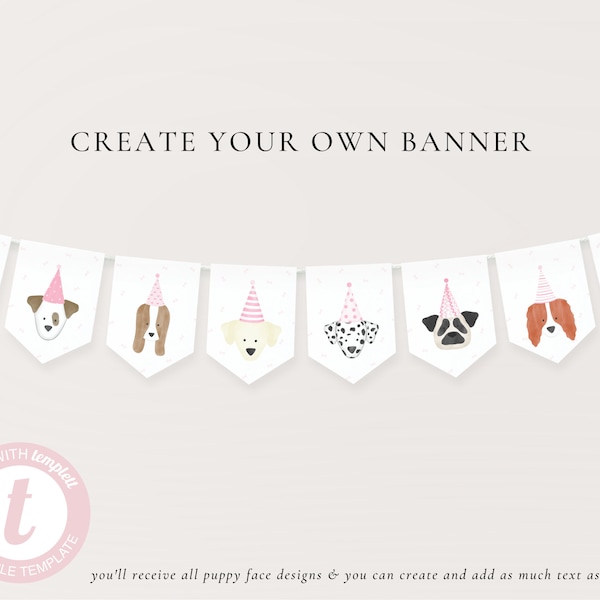 Dog Theme Banner - Etsy