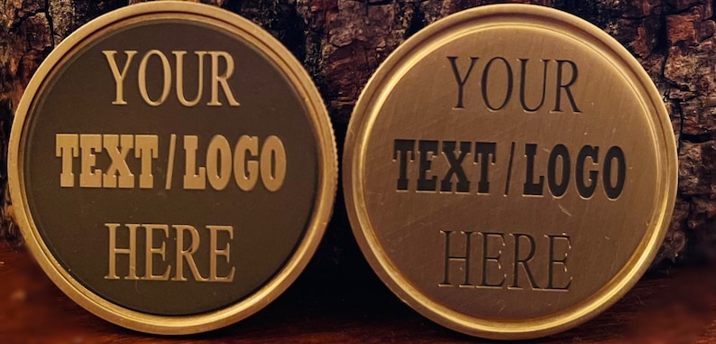 Personalized Brass Coin, Challenge Coin, Engraved, Gift, Coin, Military ...