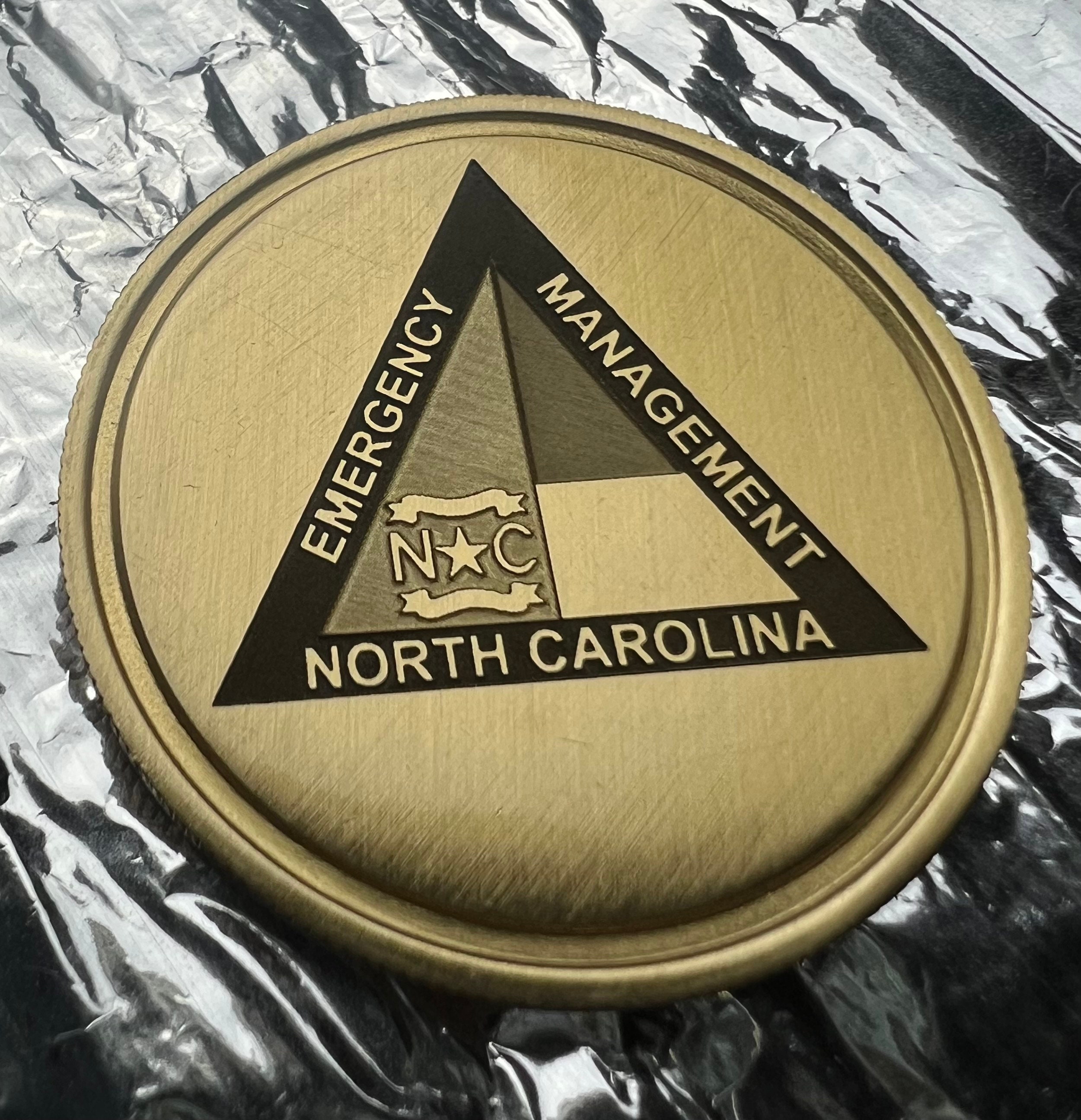 Personalized Brass Coin, Challenge Coin, Engraved, Gift, Coin, Military ...