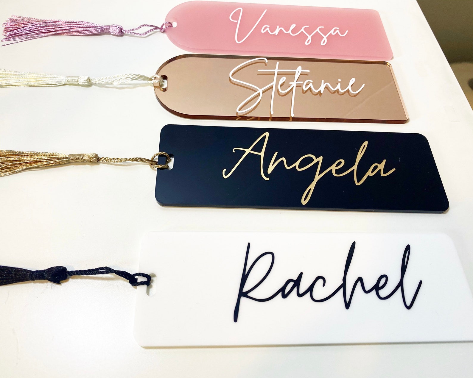 Personalized Acrylic Bookmark Journal Bookmark Planner | Etsy