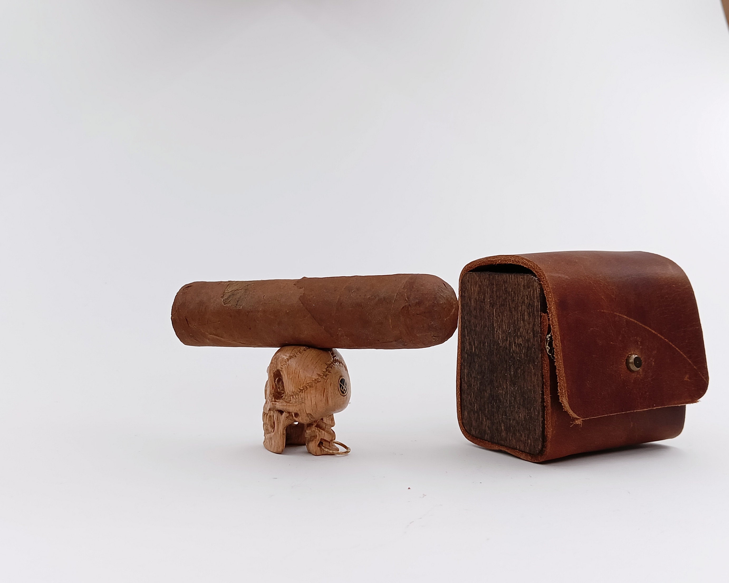 In Stock Skull Holder Cigar Holder Skull Head Cigar Holder - Etsy