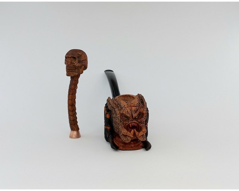 Make to Order Predator Pipe,predator Pipe, Briar Pipe, Prometheus Pipe ...