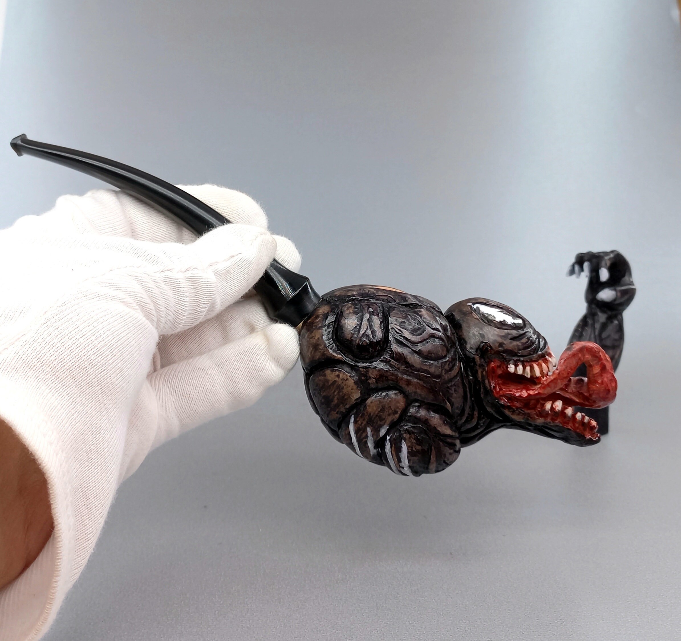 Make to Order Pipe, Venom Pipe, Antihero Pipe, VENOM Vs Spider-man Pipe ...