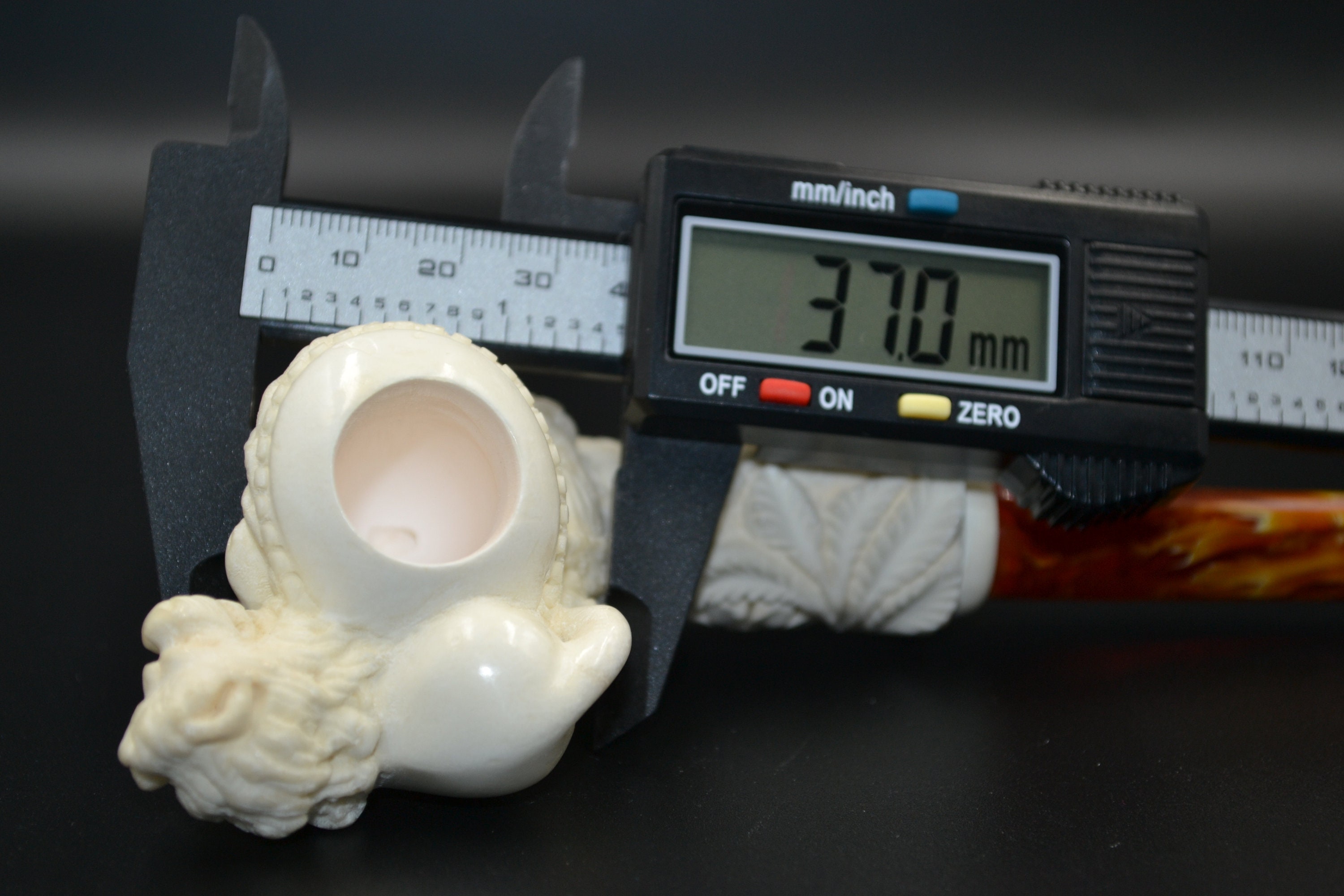 Embossed Floral Lion Pipe Lion Pipe Meerschaum Pipe - Etsy