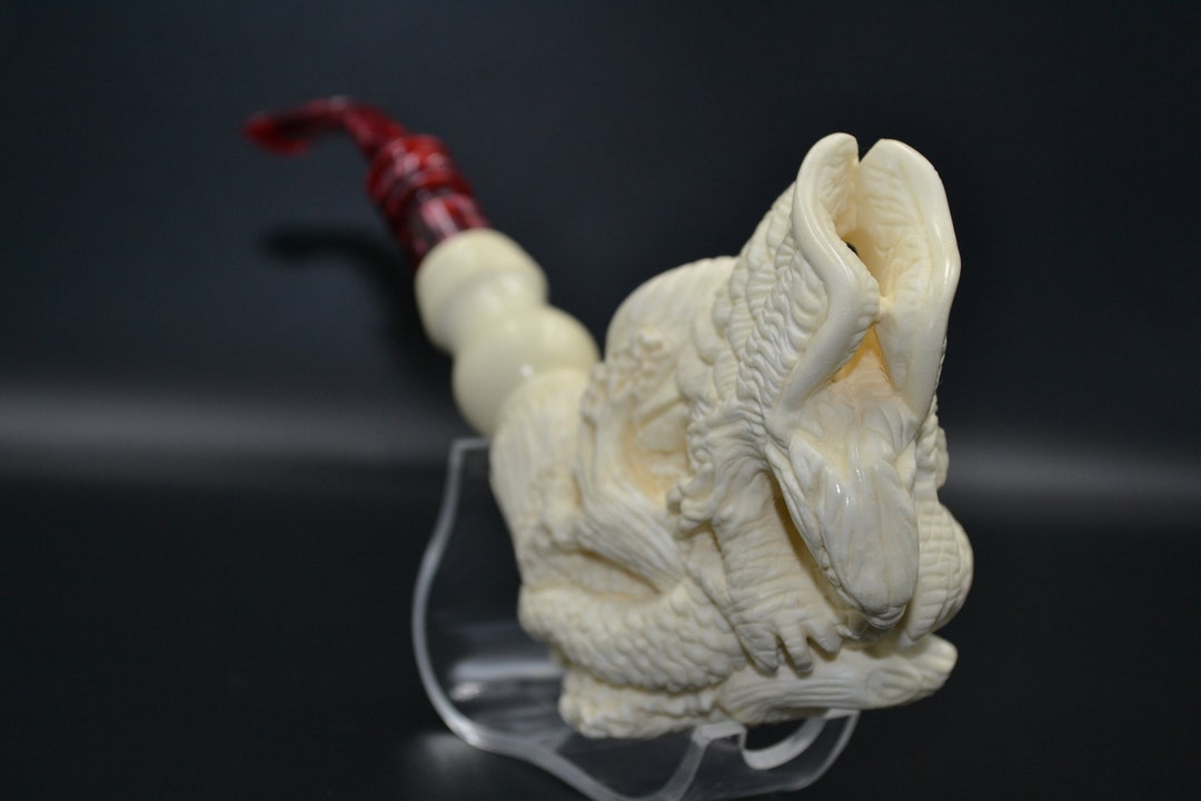 Eagle Pipe Flying Eagle Pipe Block Meerschaum Pipe Handmade - Etsy