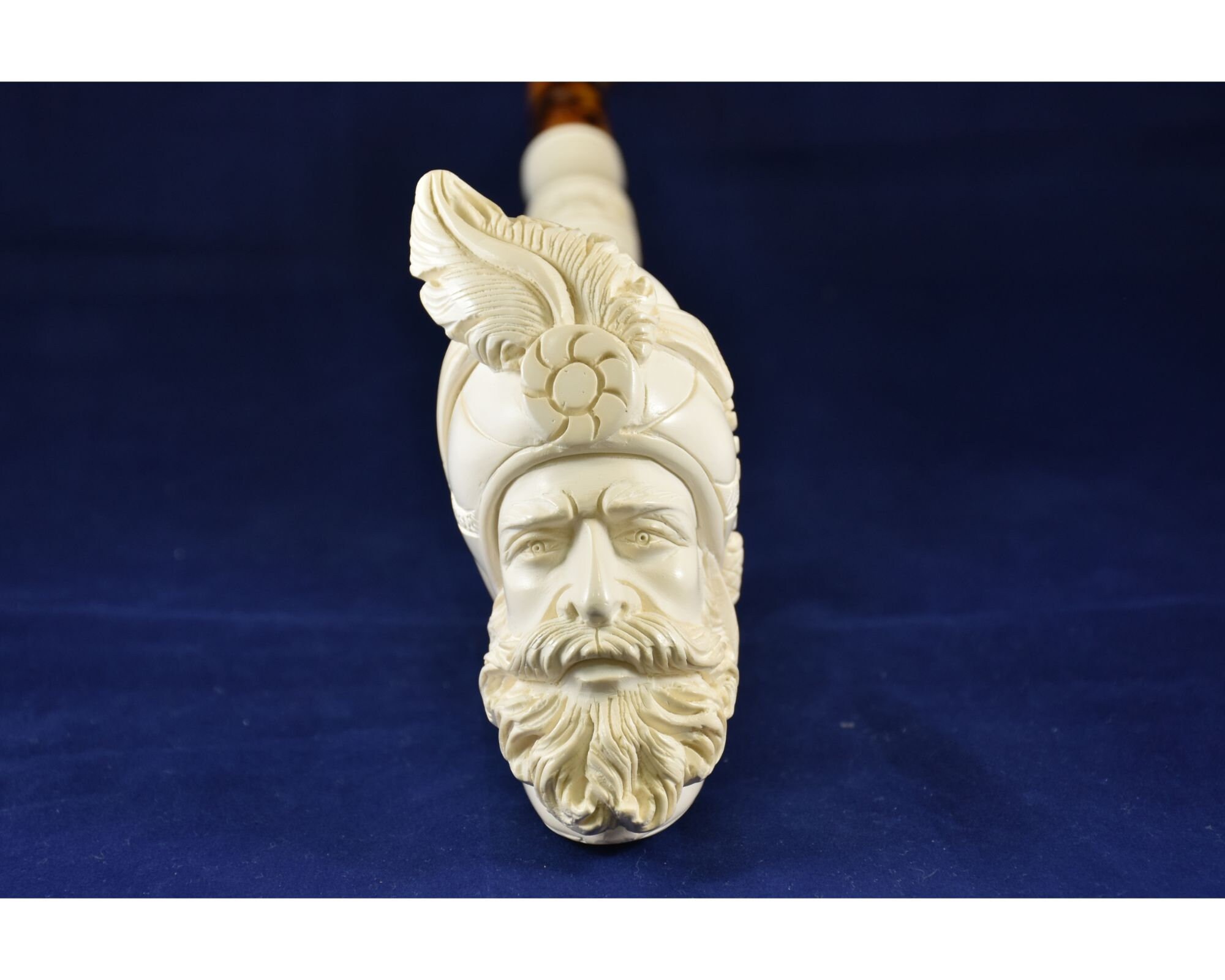 Long Stem Sultan Pipe, Make to Order Sultan Pipe, Handmade Meerschaum ...