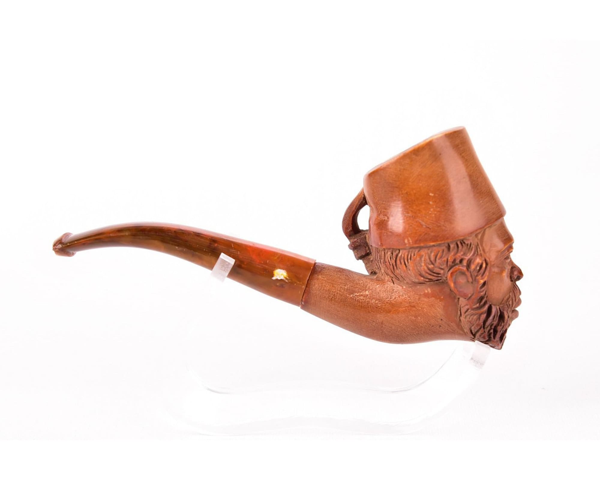 Vintage African Man Pipe African Man Pipe Bearded Man Pipe - Etsy