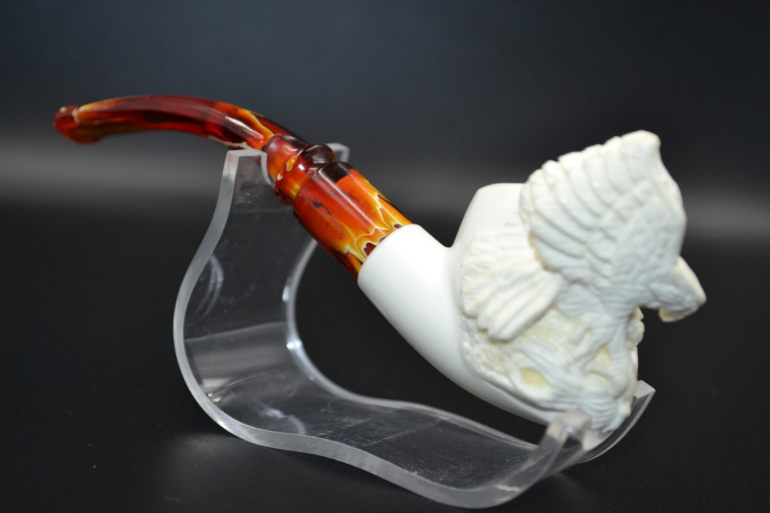 Eagle Pipe Flying Eagle Pipe Block Meerschaum Pipe Handmade - Etsy