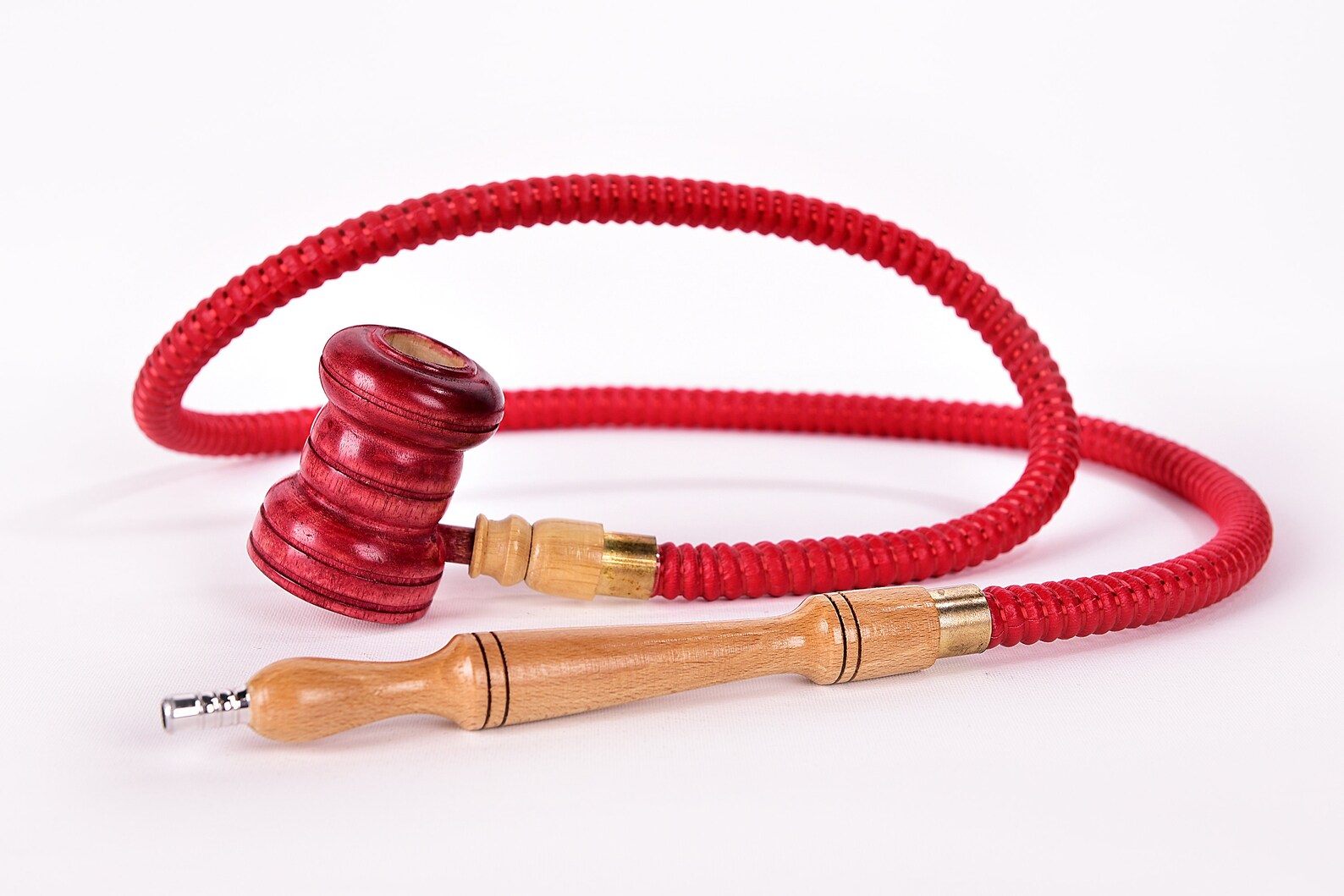 Pink Shisha Pipe, Modern Hookah From Wood, Hookah Pipe, Handmade Hookah ...