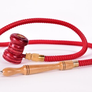 Pink Shisha Pipe, Modern Hookah From Wood, Hookah Pipe, Handmade Hookah ...