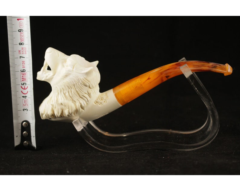 Wolf Pipe Handmade Meerschaum Pipes Artisan Pipes Block - Etsy