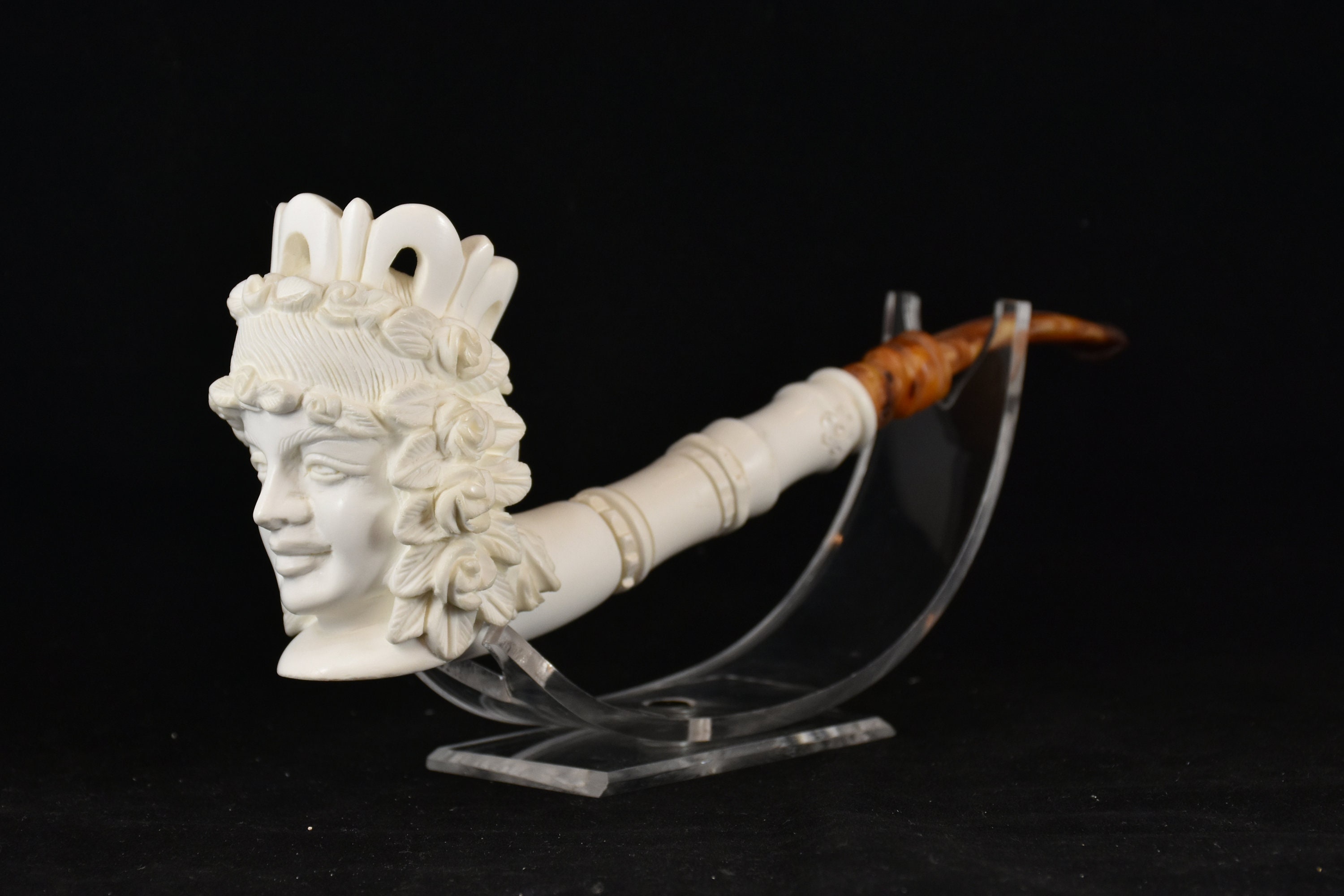 Queen Elizabeth Long Stem Pipe LARGE the Queen's Pipe - Etsy