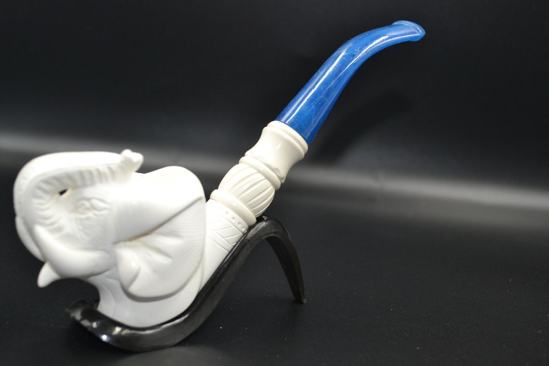 Elephant Pipe, Ganesha Pipe, Shiva Pipe, Elephant Pipe, Meerschaum Pipe ...