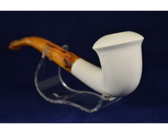 Calabash Pipe, Calabash Middle Size, Meerschaum Pipe, Handmade ...
