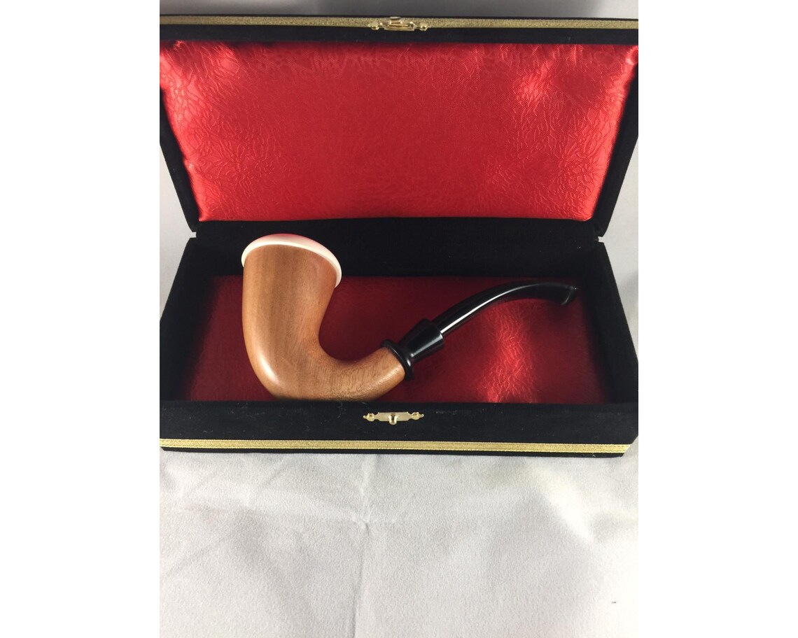 Calabash Pipe Calabash Small Size Meerschaum Pipe Handmade - Etsy UK
