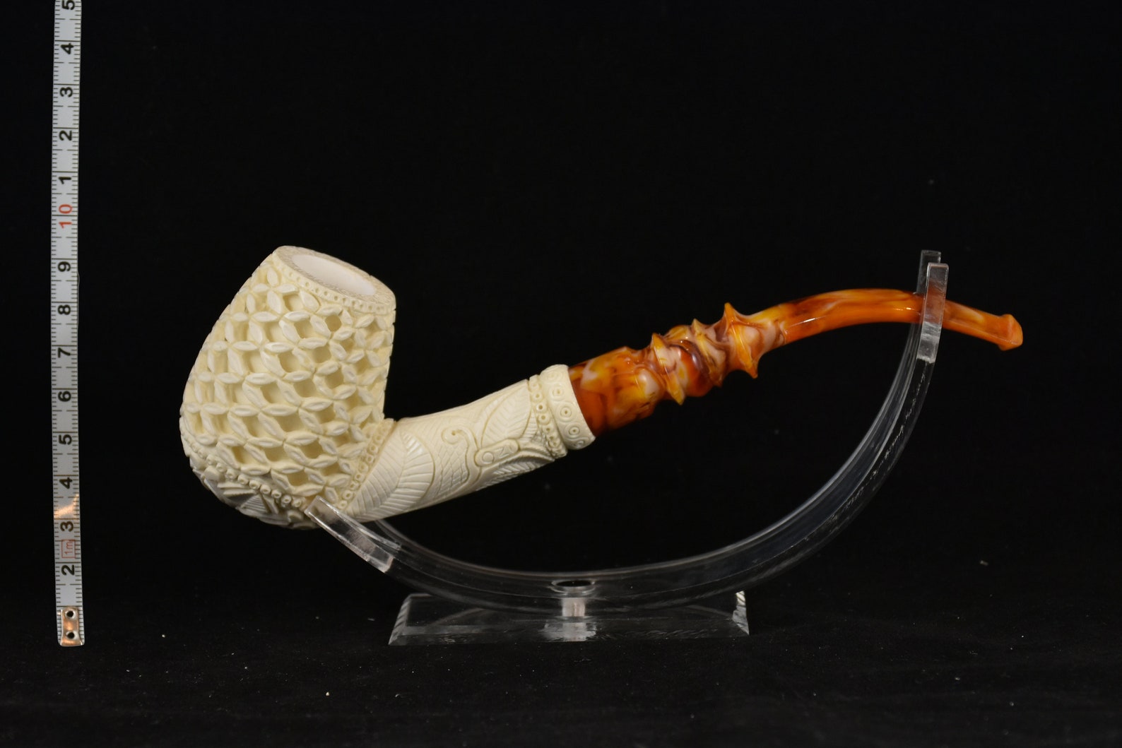 Long Stem Classical Pipe Meerschaum Pipe Handmade Meerschaum | Etsy