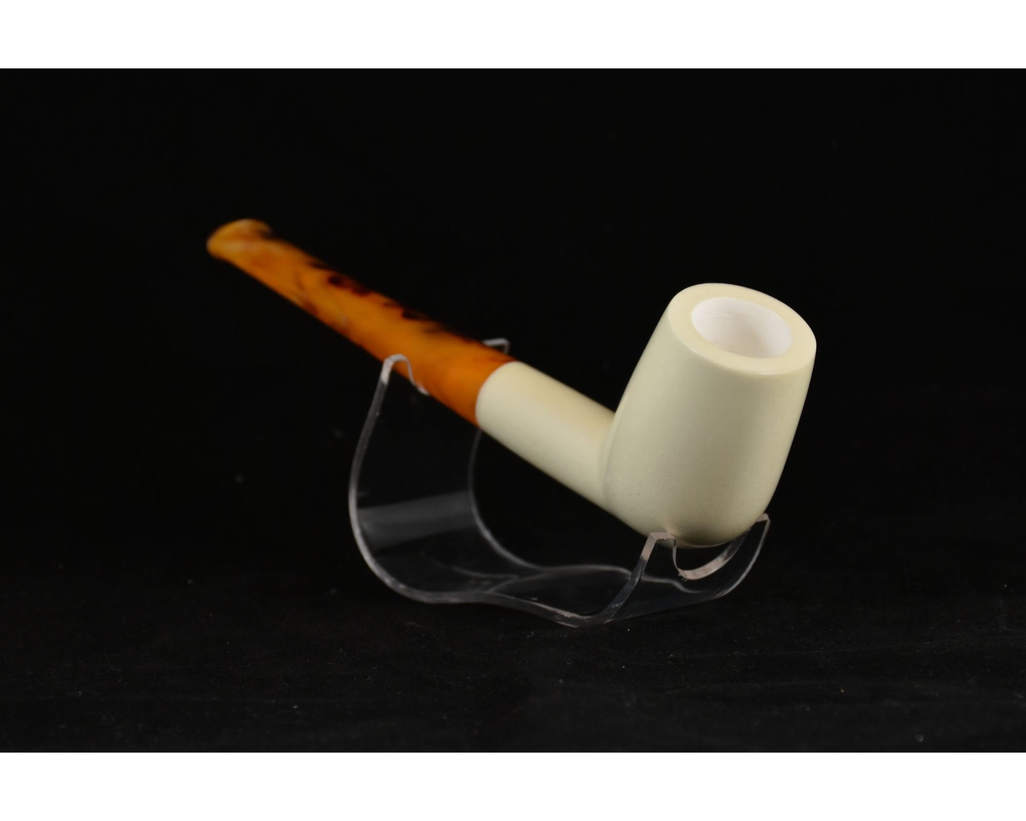 Smooth Classical Pipe, Smooth Billiard Pipe, Meerschaum Pipe, Artisan ...