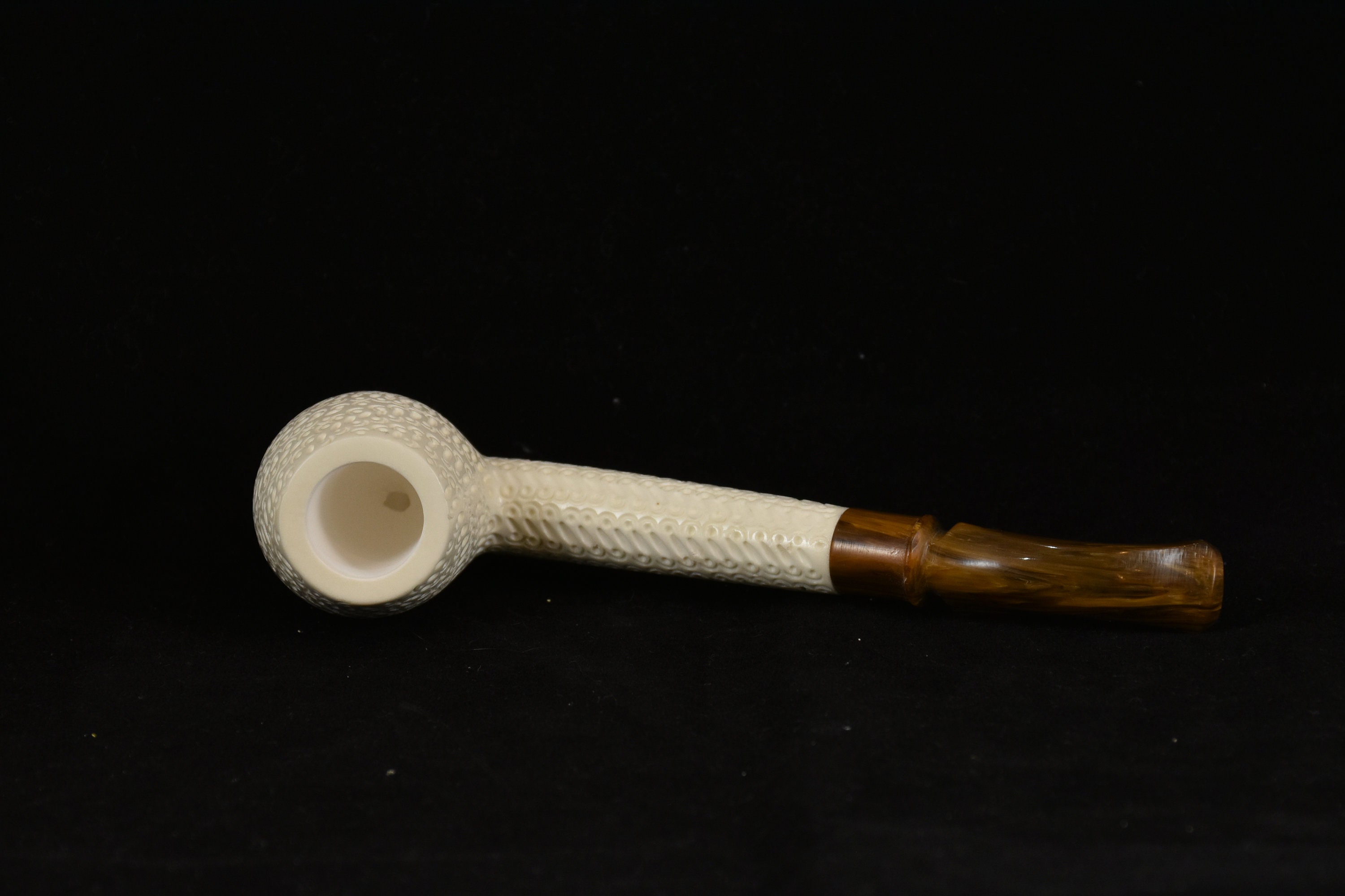 Bent Lattice Classic Meerschaum Pipe Unsmoked Block - Etsy