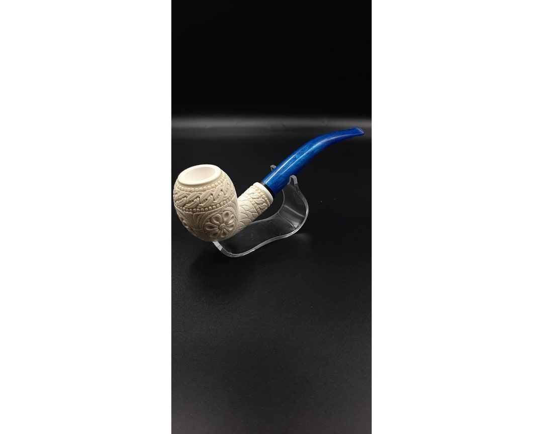 Embossed Classical Pipe, Basket Wave Pipe, Classical Meerschaum Pipe ...