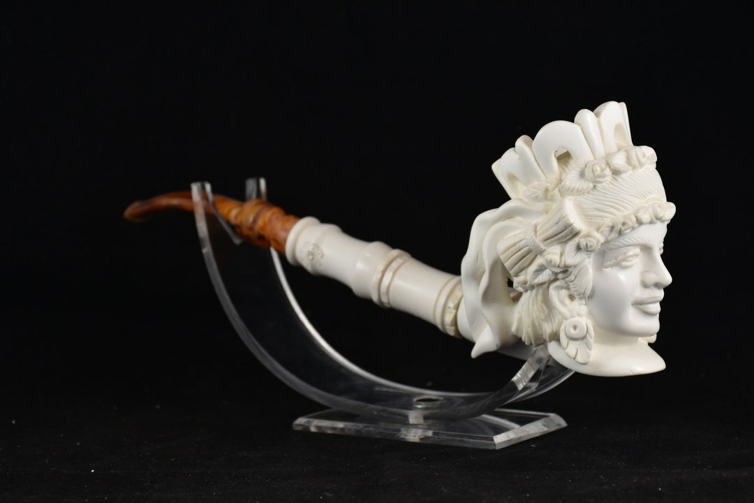 Queen Elizabeth Long Stem Pipe, LARGE the Queen's Pipe, Handmade ...