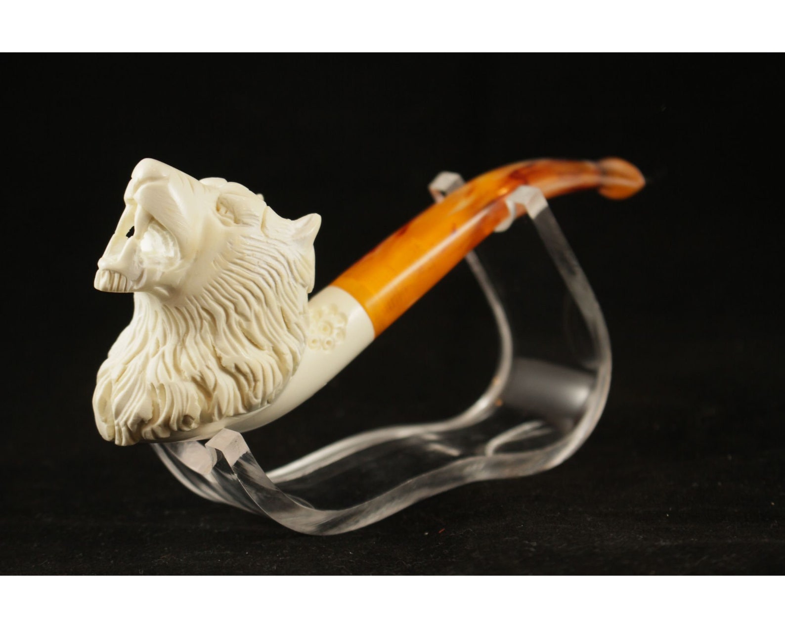 Wolf Pipe Handmade Meerschaum Pipes Artisan Pipes Block - Etsy